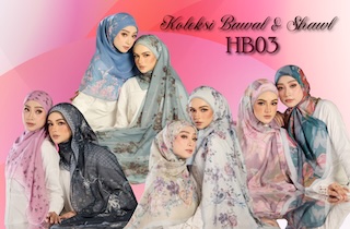 Koleksi Bawal & Shawl HB03 - ASHANIM